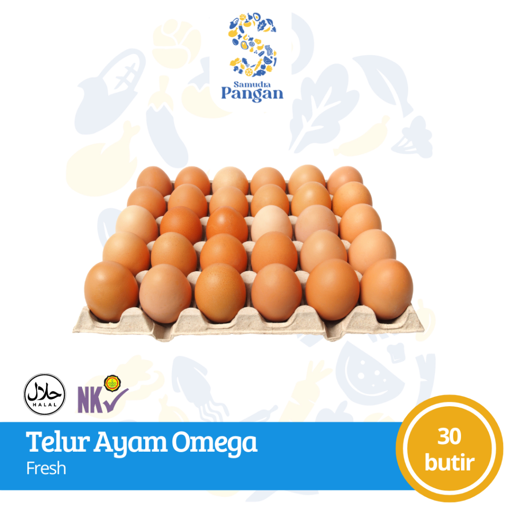 Jual Telur Ayam Omega 1 Tray / 30 butir Fresh Tangerang Kota | Shopee ...