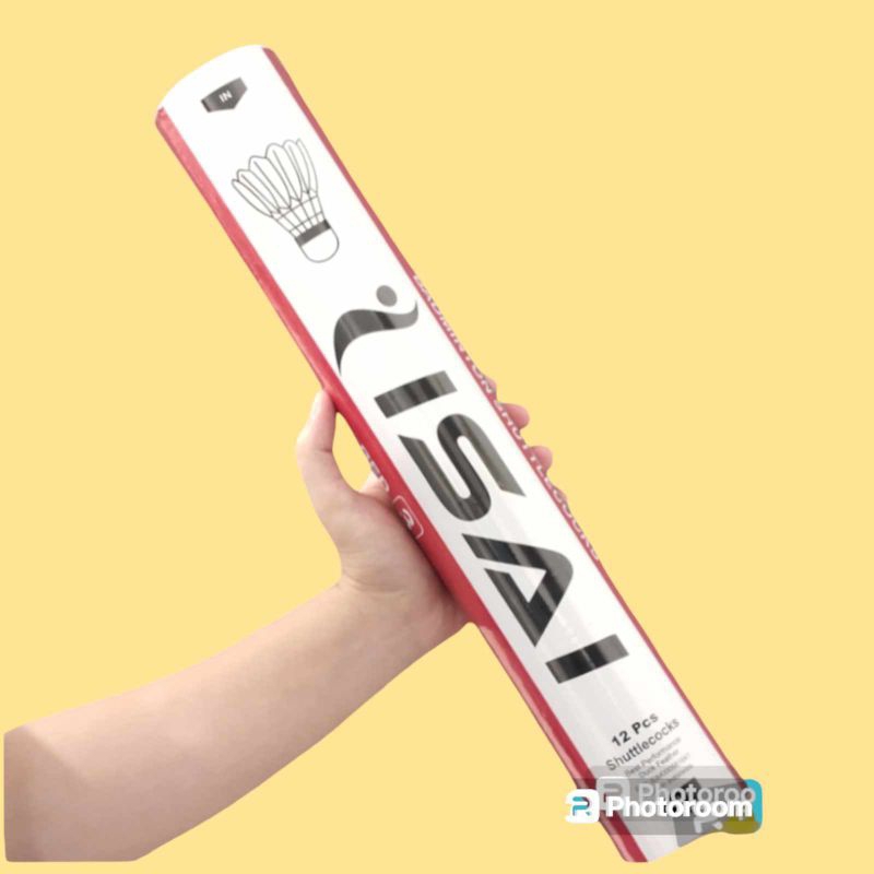 Jual Isai Merah Shuttlecock Cock Kok Bola Bulu Tangkis Badminton ...