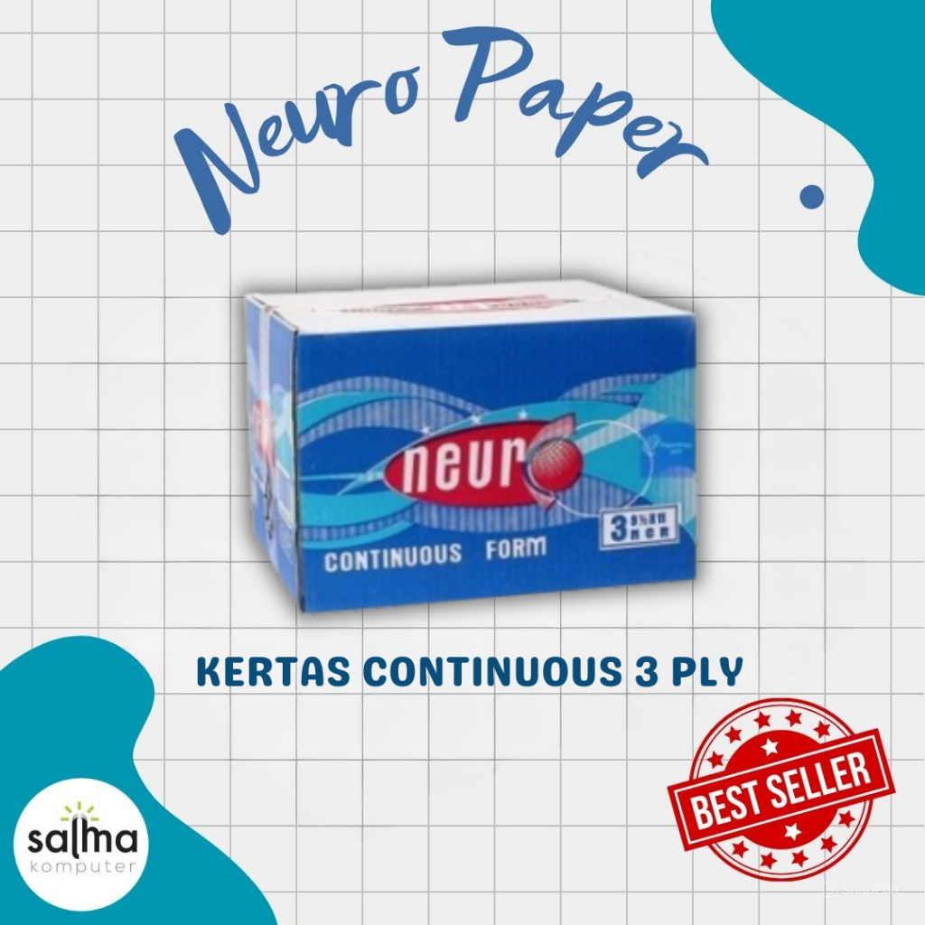 Jual Kertas Continuous Form Neuro 9,5" x 11" 3 Ply | Shopee Indonesia