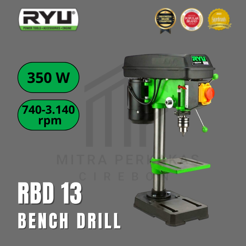 Jual RYU RBD 13 MM Mesin Bor Duduk Bench Drill | Shopee Indonesia