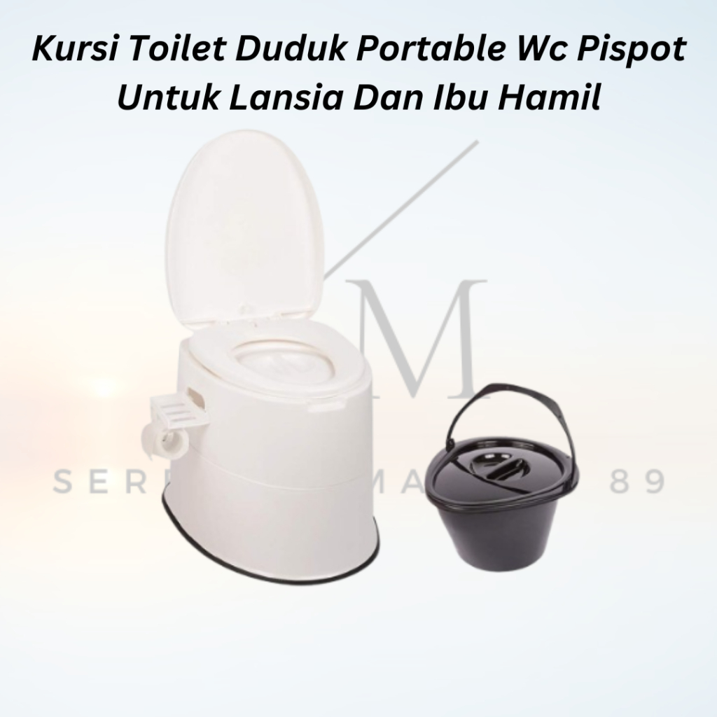 Jual Kursi Toilet Duduk Portable - Wc Pispot Untuk Lansia Dan Ibu Hamil ...