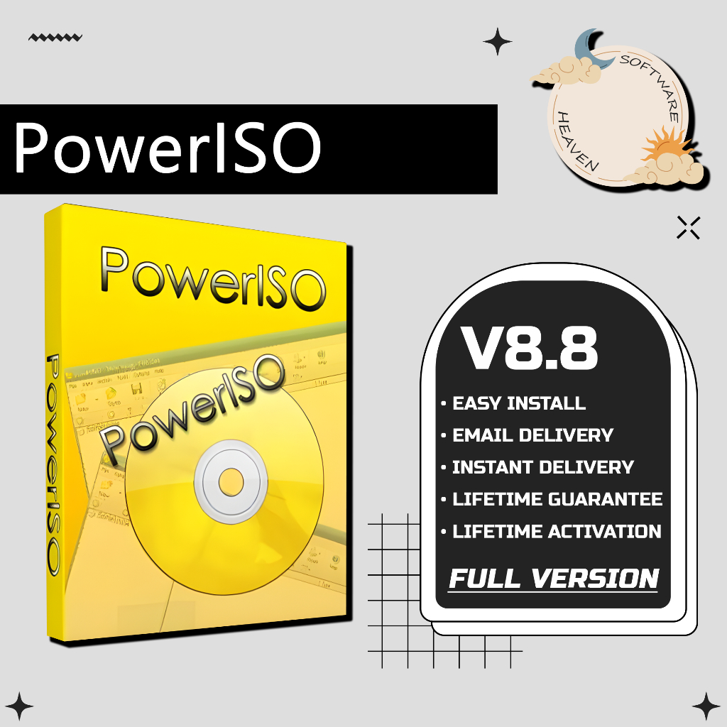 Jual PowerISO Premium v8.8 Full Version (Versi Terbaru) | Shopee Indonesia