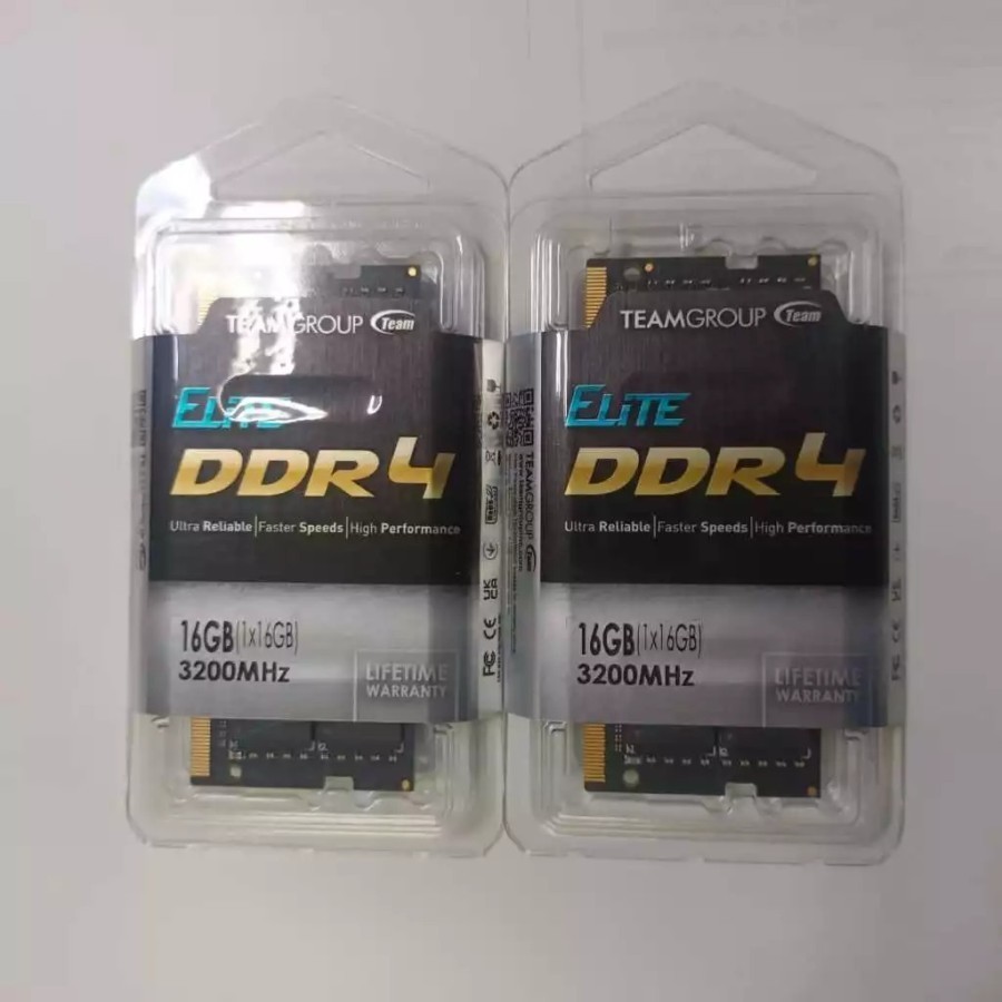 Jual TEAM Elite RAM DDR4-3200 (PC4-25600) 16GB SODIMM FOR LAPTOP ...