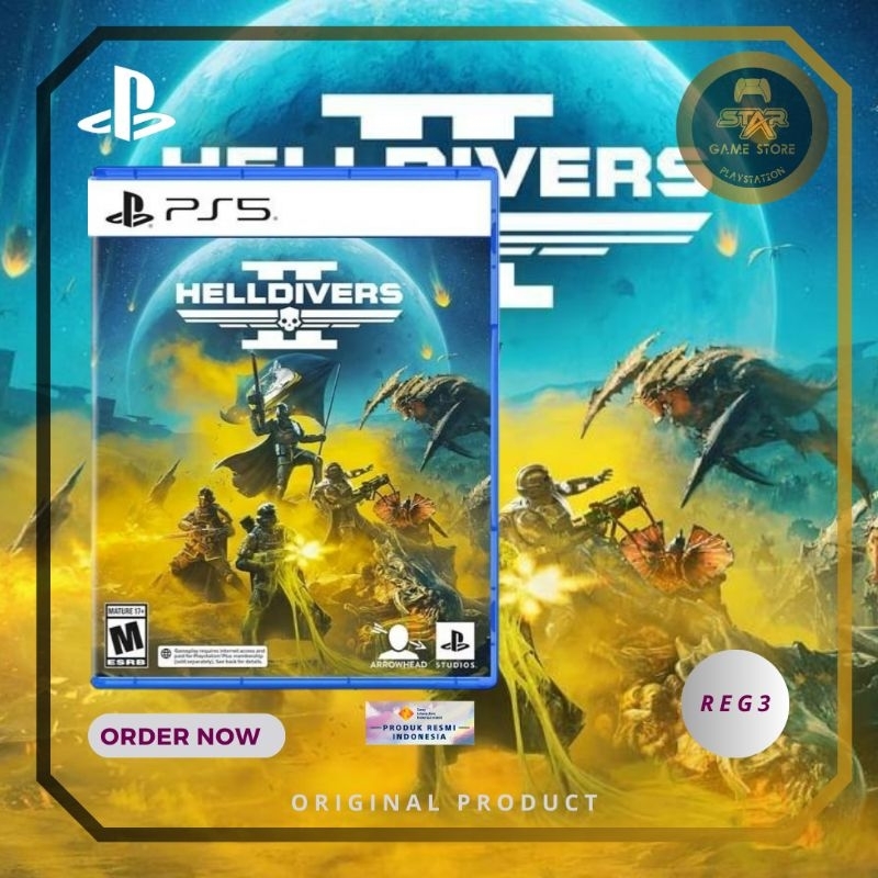 Jual PS5 Helldivers II / Helldivers 2 | Shopee Indonesia