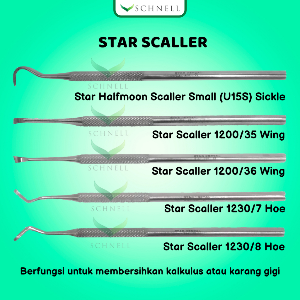 Jual STAR Dental Scaler/ Scaller /Scalling Manual /Alat Scaling Manual - Dental Instruments ...