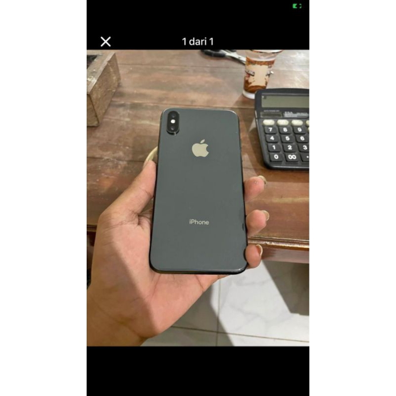 Jual Iphone X second rasa ORI mulus full set tidak lecet | Shopee Indonesia