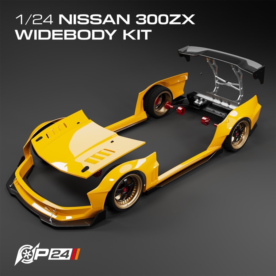 Jual Body Kit Transkit Model Kit Fujimi Tamiya Aoshima Nissan 300ZX P24 ...