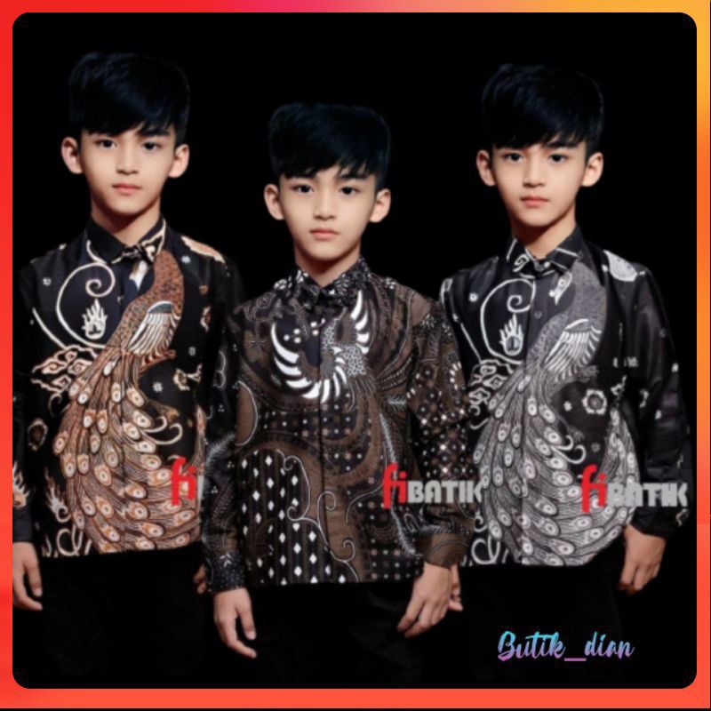 Jual Kemeja Batik Anak-batik anak-baju batik anak laki laki umur 2-12 ...