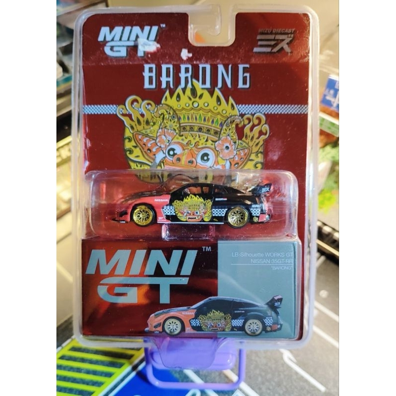 Jual Mini GT LB Silhouette Works Nissan GT-RR (R35) "Barong" | Shopee ...