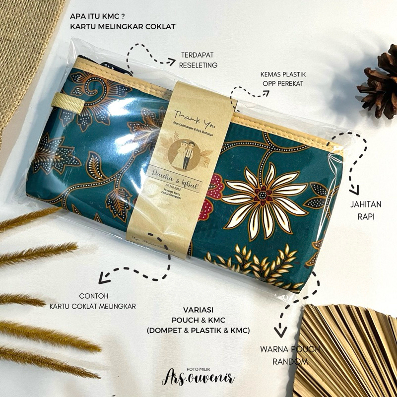 Jual (ISI 50PCS) Souvenir Pernikahan Dompet batik Khas Jogja Uk 20 x 11 | Shopee Indonesia