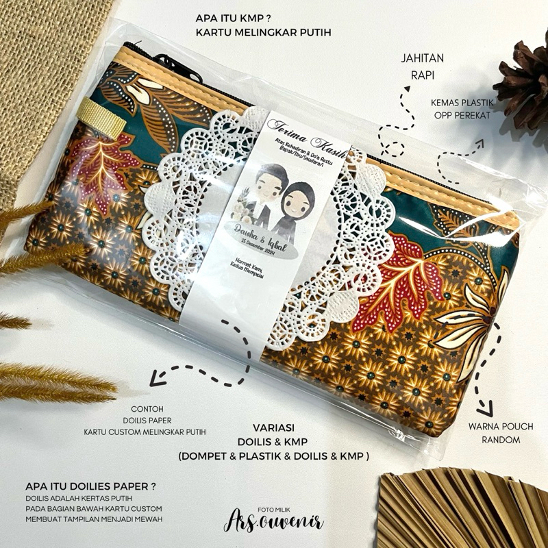 Jual Souvenir Pernikahan Dompet Batik Khas Jogja Uk 20 x 11 (1kg muat 50pcs) PART 21 | Shopee ...