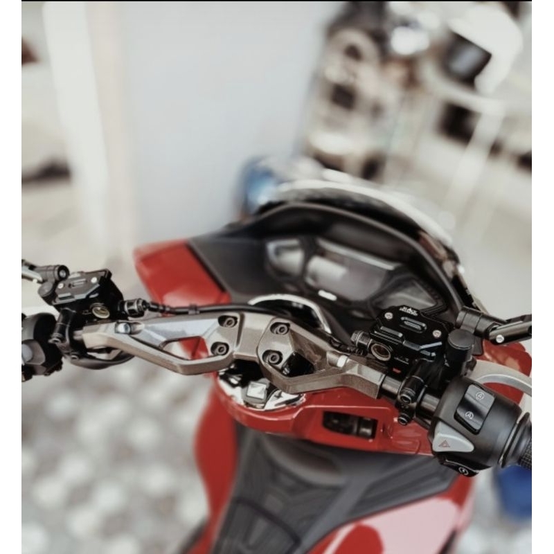 Jual Stang Semspeed Model TMAX PNP ke Honda PCX 160 | Shopee Indonesia
