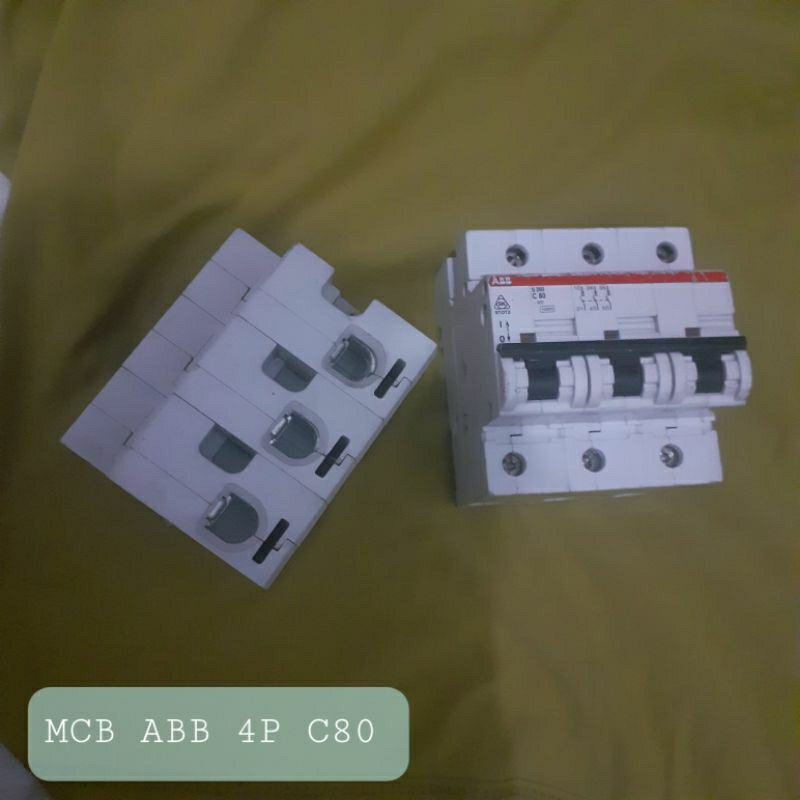Jual MCB ABB 3P C80 | Shopee Indonesia
