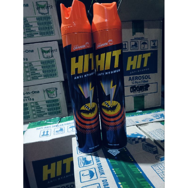 Jual Hit Aerosol 750ml - Pembasmi Nyamuk Obat Nyamuk Semprot 750 ml ...
