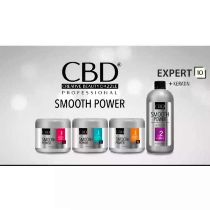 Jual CBD Smoothpower Step 1 500ml / Obat Pelurus Rambut Keratin ...