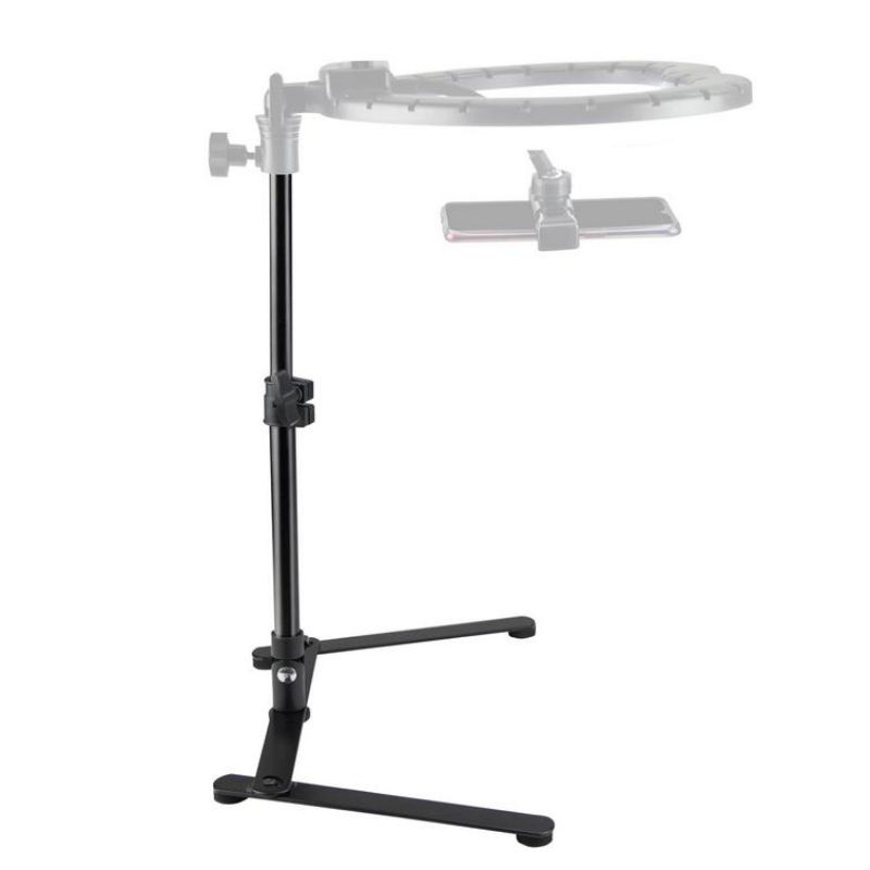 Jual Tripod Meja Studio Mini Fotografi Overhead Bracket Ring Light ...