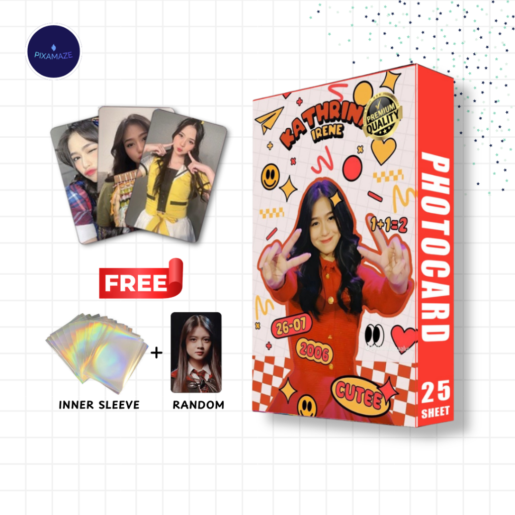 Jual Photocard Kathrina JKT48 Selca | Hologram | 25 Pcs | Shopee Indonesia