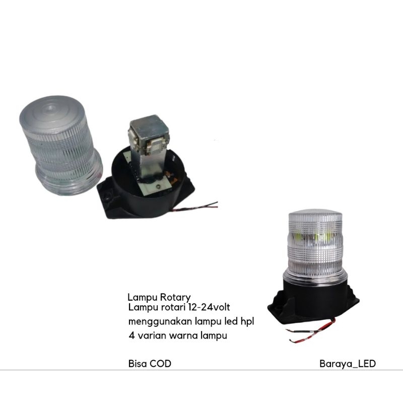 Jual Lampu Rotary Michiba Terang 12-24volt Menggunakan Lampu HPL ...
