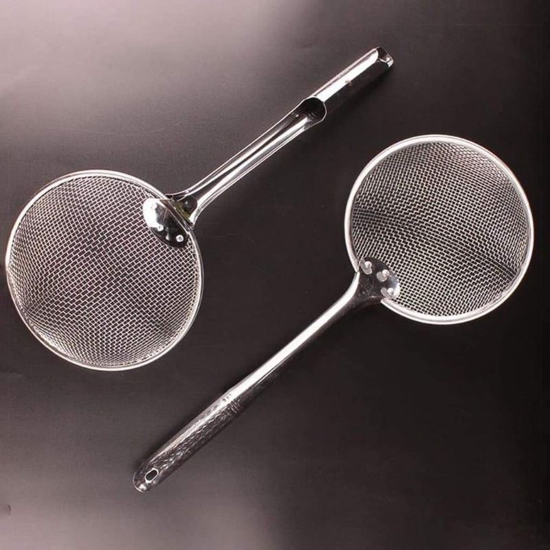 Jual serokan penggorengan / saringan jaring stainless steel/serok ...