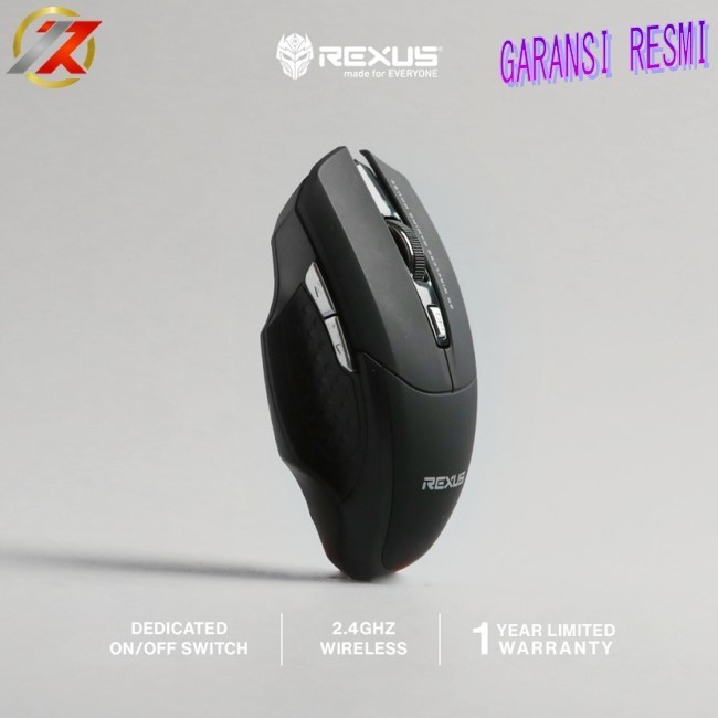 Jual REXUS RX-109 RX109 6D 2000 DPI WIRELESS MOUSE | Shopee Indonesia