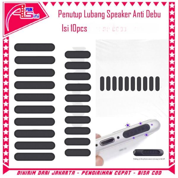 Jual AS STIKER PENUTUP LUBANG SPEAKER ANTI DEBU ISI 10 PCS STICKER ...