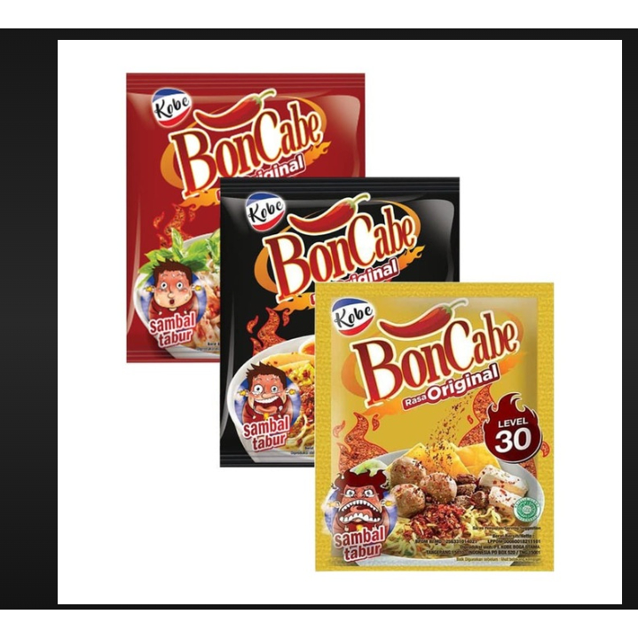 Jual AGS BON CABE SACHET BON CABE PEDAS BUBUK CABE TABUR LEVEL 15 30 ...