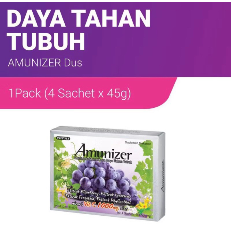 Jual Amunizer Vit c 1000mg Membantu Memelihara daya Tahan Tubuh Rasa ...