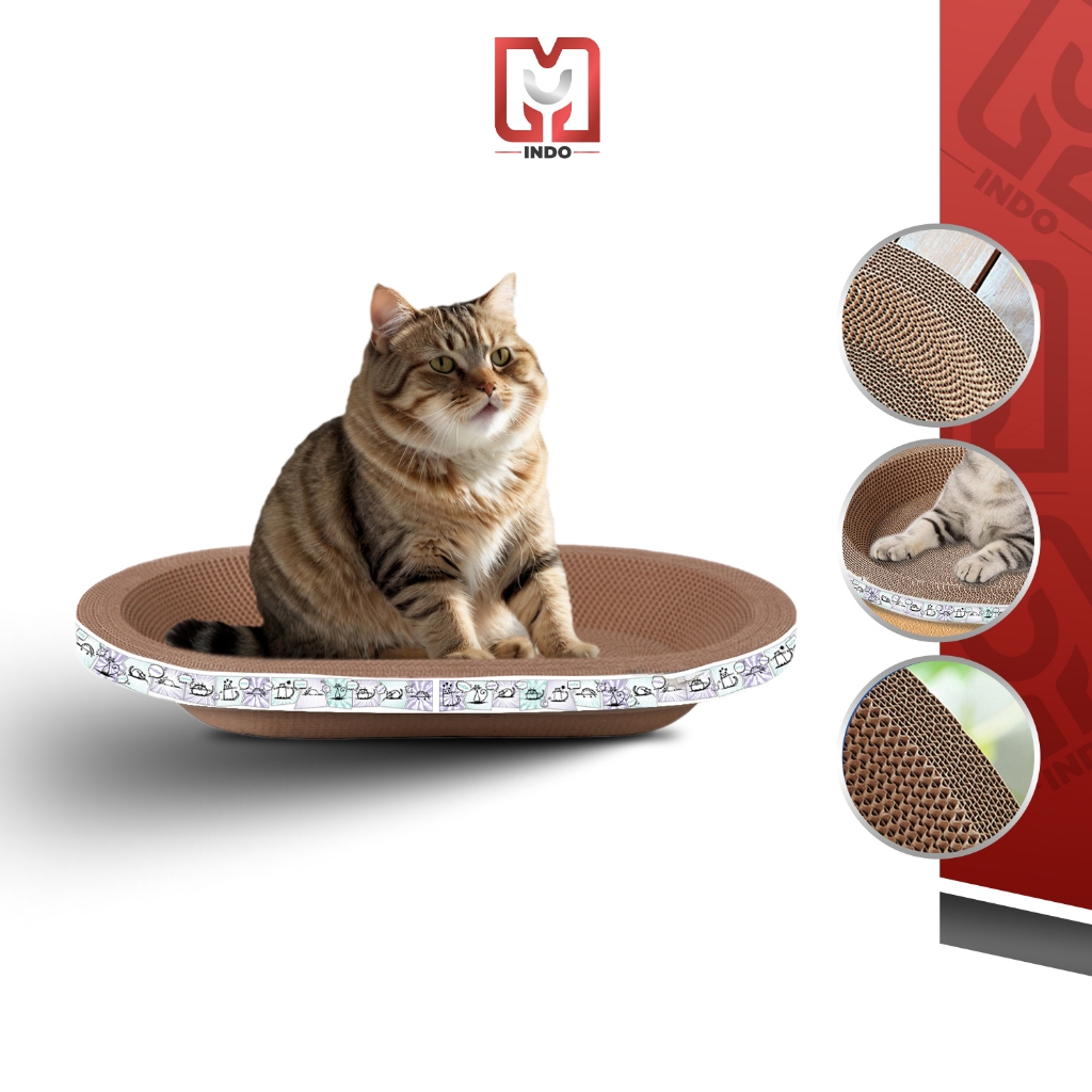Jual Papan Garuk Kucing Anjing M33-M35 Cat Scratch Board Extra Tebal ...