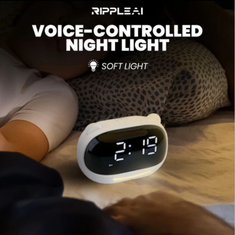 Jual Ripple Nuki 2 smart voice alarm clock control AC alarm with voice ...
