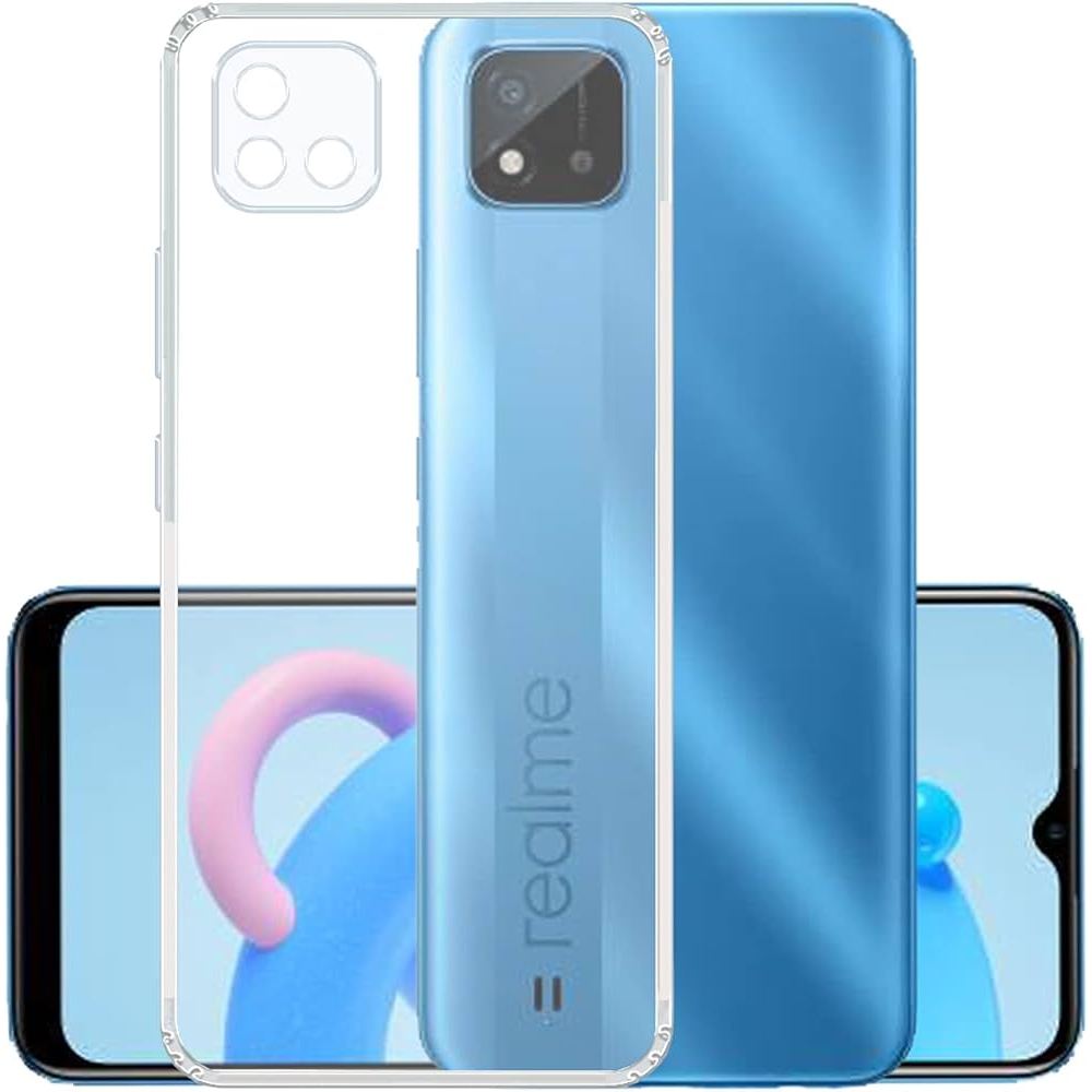 Jual Softcase Bening AIRBAG Untuk Realme C11 , C11 2021 , C20 Case Silikon Tebal Dengan ...