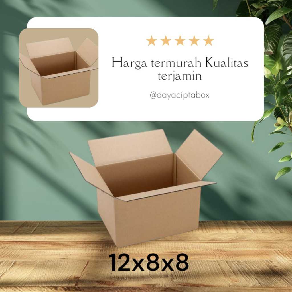 Jual kardus ukuran 12x8x8, Kardus Packing - Karton Box Dus Packaging ...