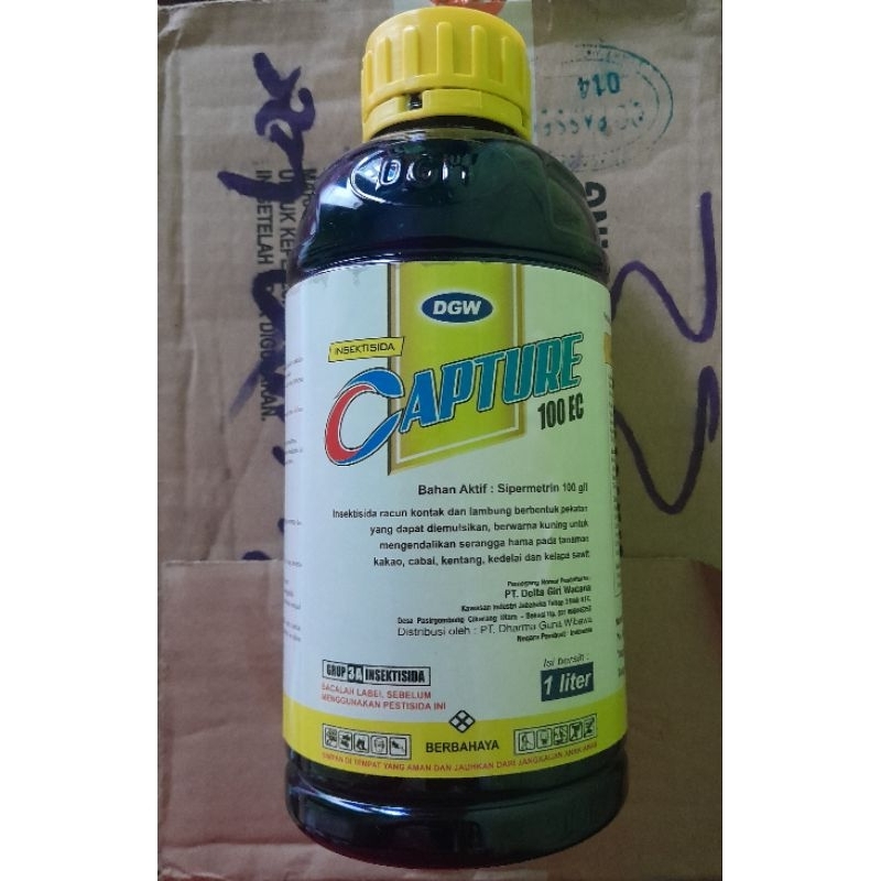 Jual CAPTURE 100 EC INEKTISIDA SIPERMETRIN 100 G/L 1 LITER | Shopee ...