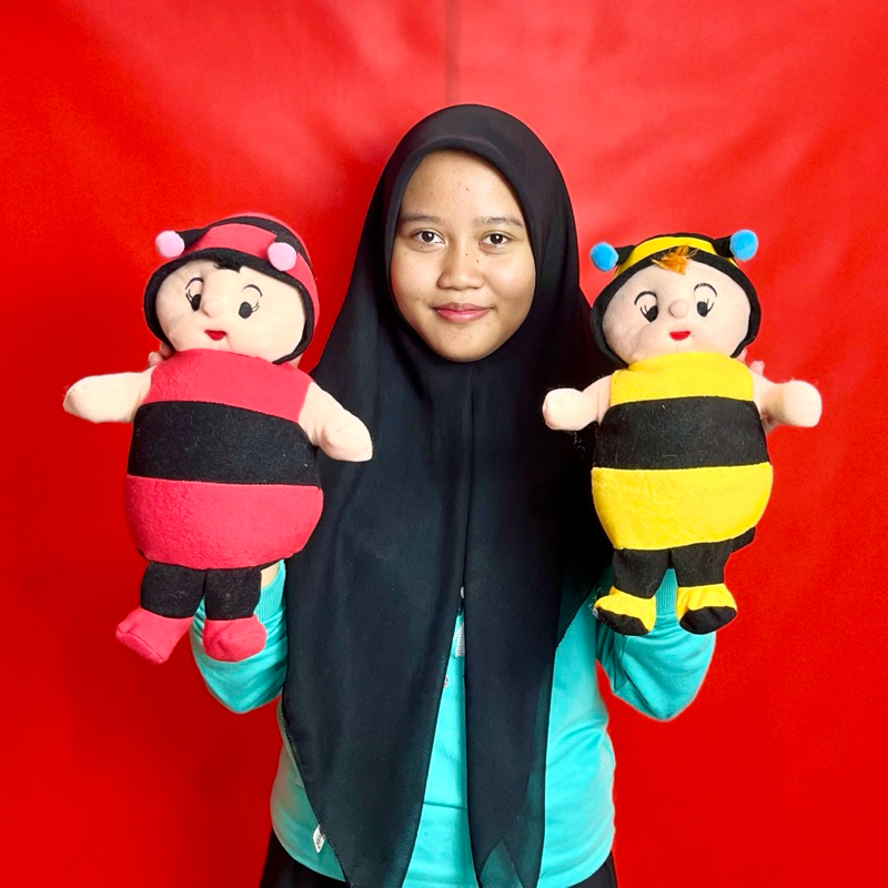 Jual Boneka Hachi Lebah lucu Kumbang Haci Lucu Boneka lebah hachi haci ...