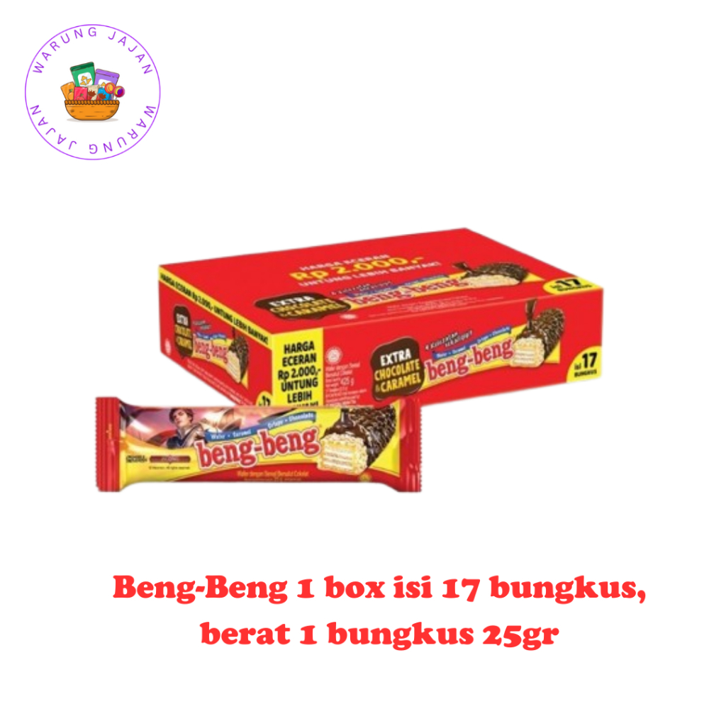 Jual Beng Beng box besar isi 17 bungkus - perbungkus 25gr | Shopee ...