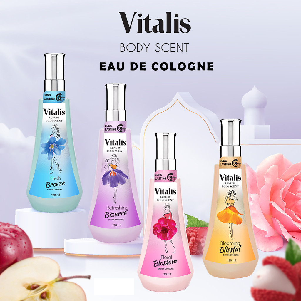 Jual VITALIS Luxury Body Scent - Eau de Cologne Spray Parfum Wanita ...