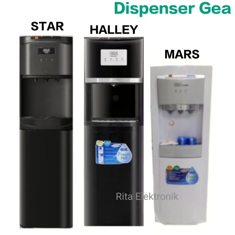 Jual Dispenser Berdiri Gea With Kompressor 3 Kran Super Hot, Cool Dan ...