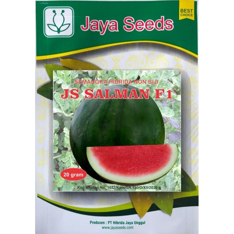 Jual Benih semangka SALMAN F1 dari Jaya seeds 20gr. | Shopee Indonesia