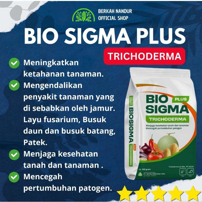 Jual Fungisida Biosigma Bio Sigma 500 gr Trichoderma | Shopee Indonesia