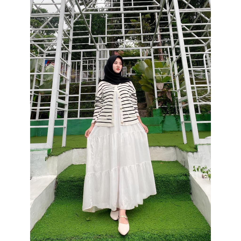 Jual Inner Dress Rempel Susun Bahan Rayon Premium Jumbo Basic Busui ...