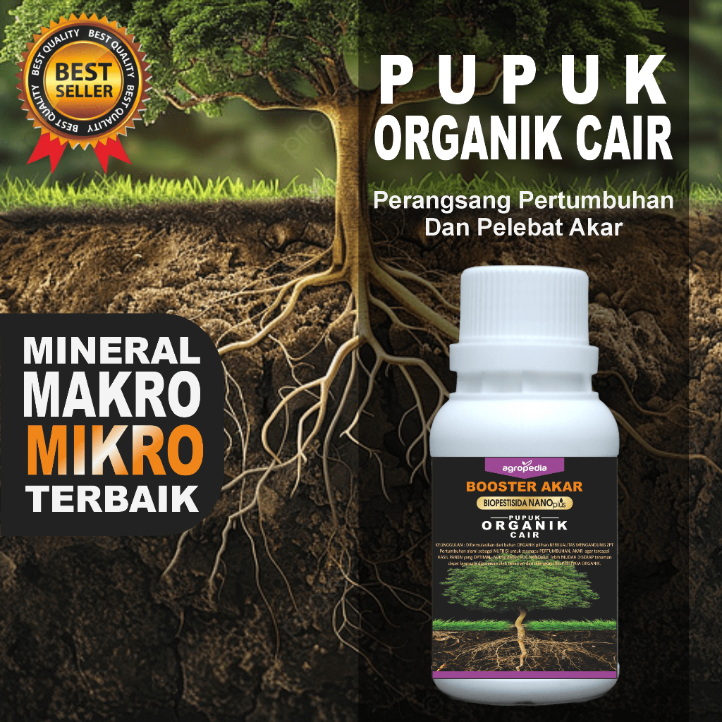 Jual Nutrisi Penumbuh Akar / Pupuk Pemacu Akar / Pupuk Akar Tanaman ...