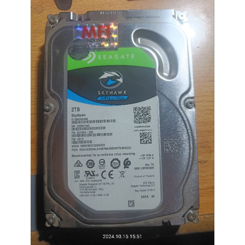 Jual Hardisk Seagate Skyhawk MFI 2TB | Shopee Indonesia Jual Hardisk Seagate Skyhawk MFI 2TB | Shopee Indonesia