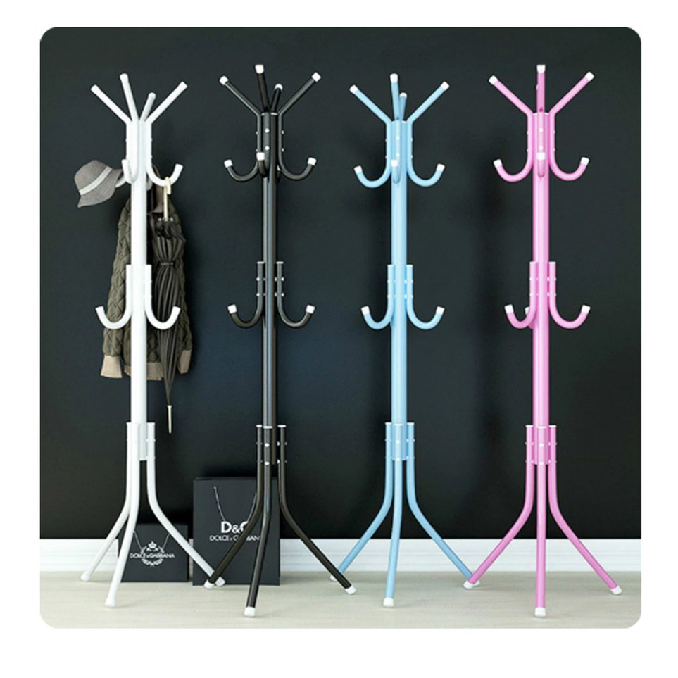 Jual Buy Now Bag Hanger Stand Hanger Gantungan Topi Tiang Berdiri ...
