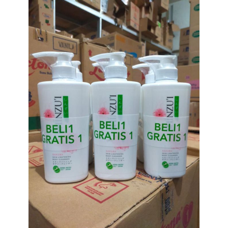 Jual SABUN CAIR SHINZUI KEMASAN PUMP BESAR BELI 1 GRATIS 1 | Shopee ...