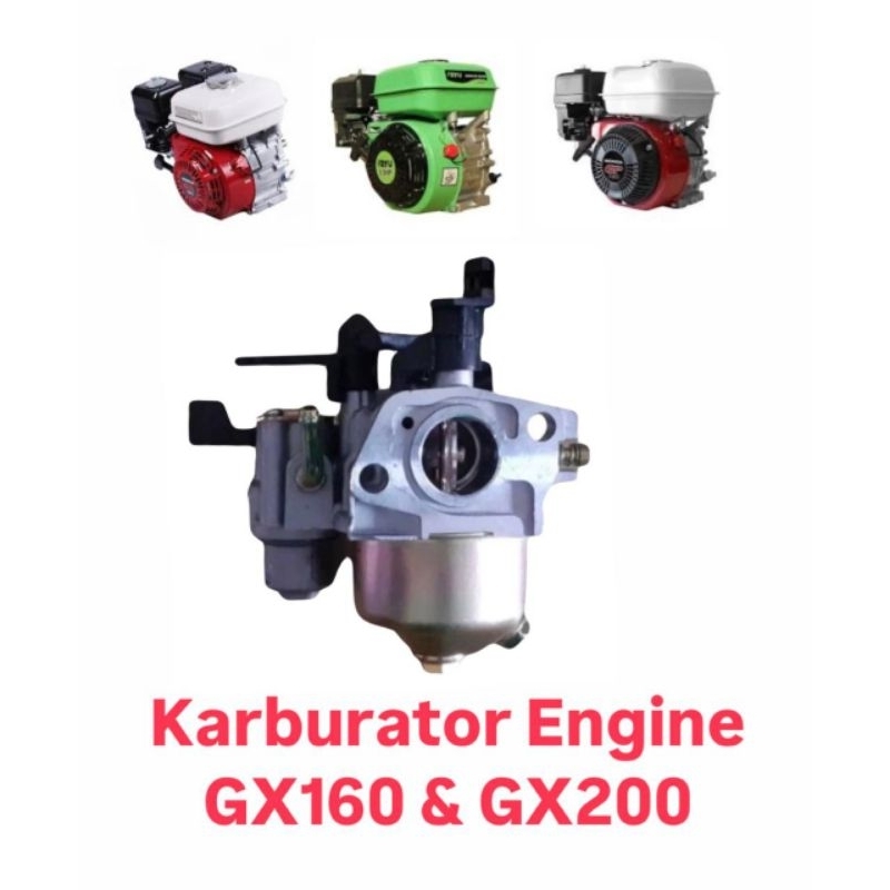 Jual carburator gx160 karburator gx160 gx200 | Shopee Indonesia