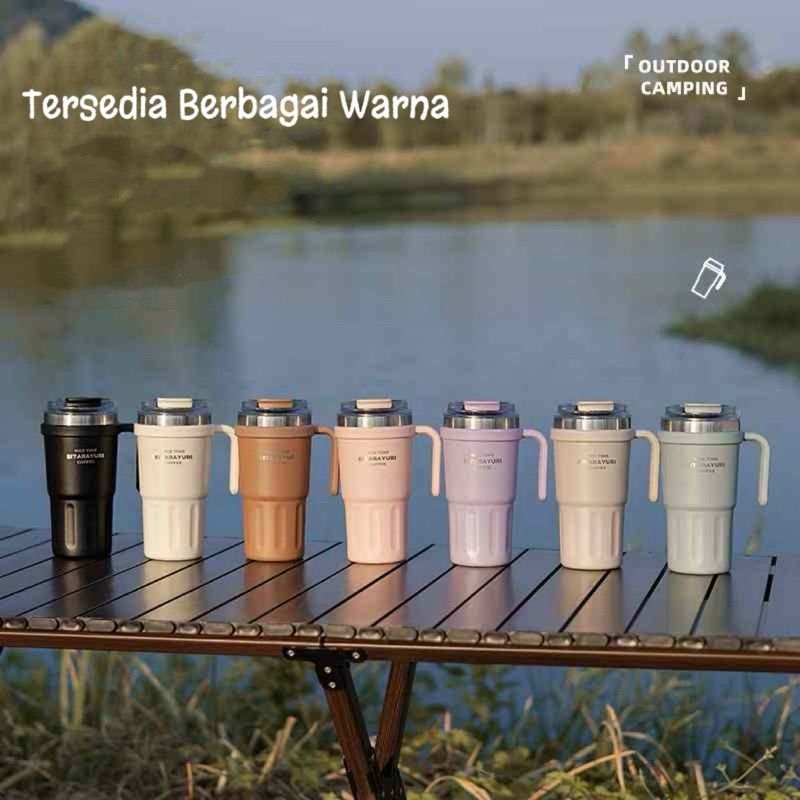 Jual ZF-037 Cup Sitarayuri dengan pegangan 2fungsi 600ml [Free Sikat ...