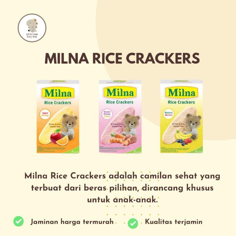 Jual MILNA RICE CRACKERS | Shopee Indonesia