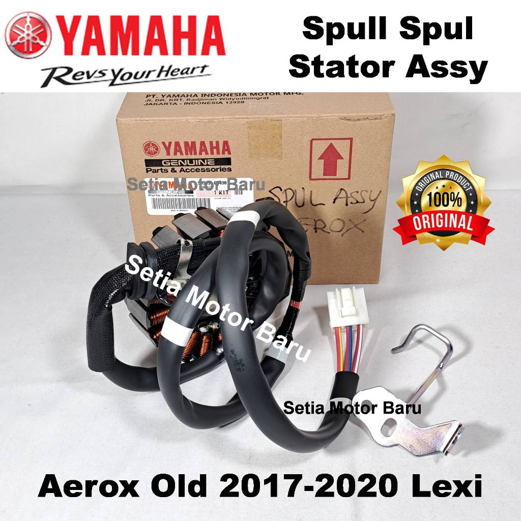 Jual Spull Spul Stator Assy Komplit Motor Aerox Old Lama Lexi Ori Asli Yamaha | Shopee Indonesia