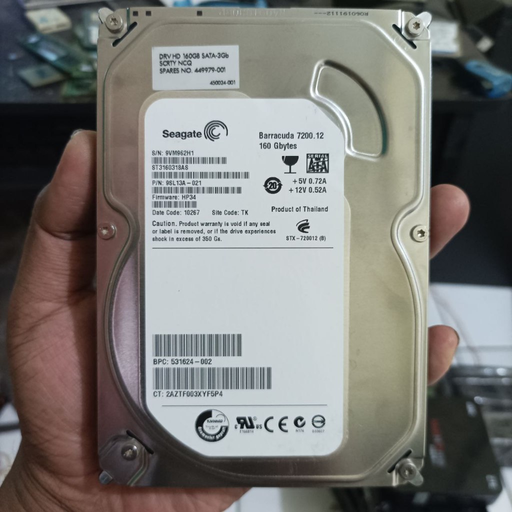 Jual Hardisk HDD Komputer 160GB bonus w1nd0ws | Shopee Indonesia