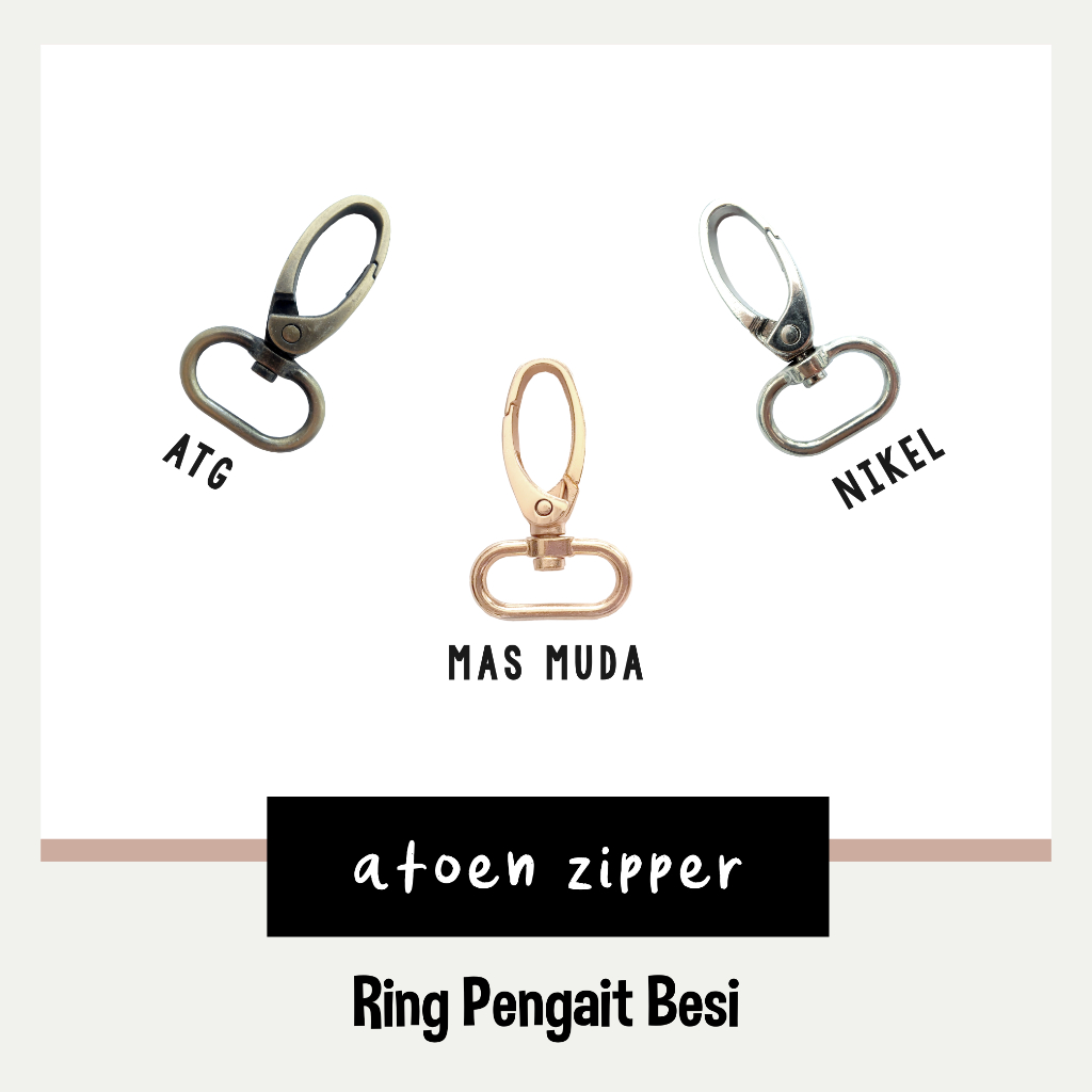 Jual Ring Pengait Tas Besi Tebal | Shopee Indonesia