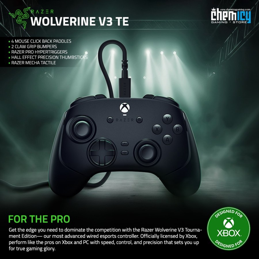 Jual Razer Wolverine V3 Tournament Edition Wired Esports Controller for ...